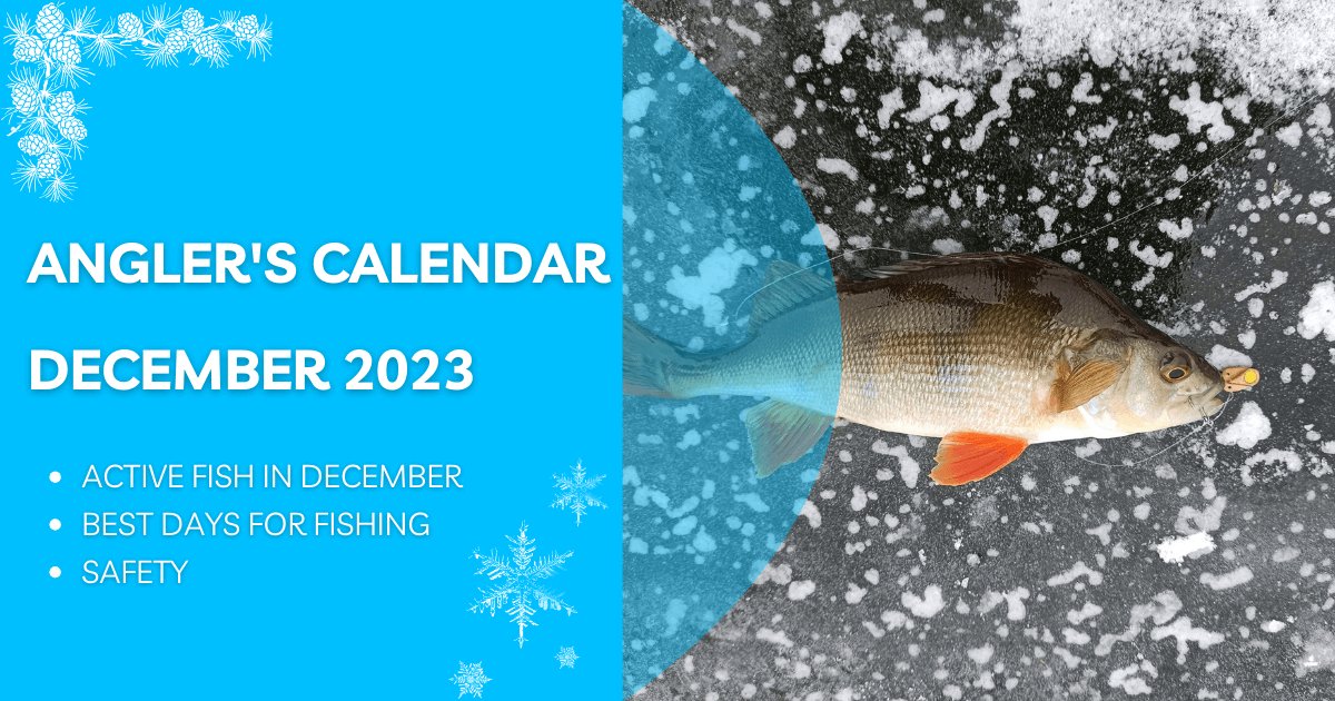 Fishing Almanac December 2023 | FisHub